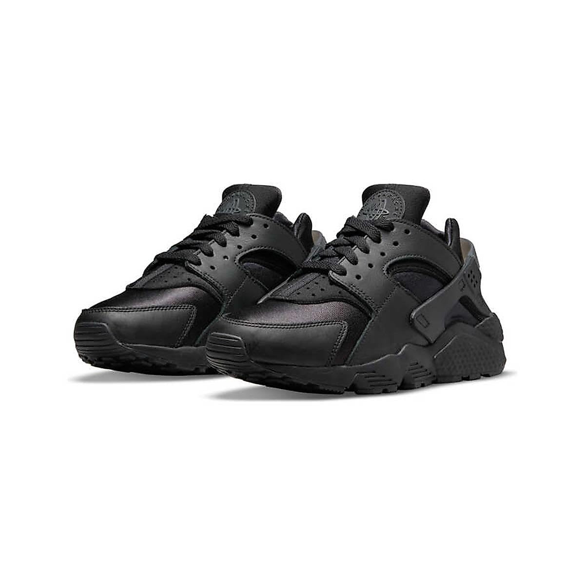 Nike Women's Air Huarache Shoes, Black/Black-Anthracite, 9