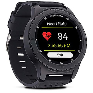 SkyCaddie LX5, GPS Golf Watch with Touchscreen Display and HD Color CourseView Maps, Black, Small