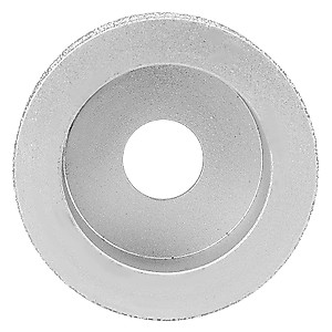 Grinding Wheel, Grinding Wheel for Angle Grinders Brazed Diamond Grinding Concave Abrasive Wheel Disc Dry Wet Grinding, Surface Grinding Wheels (Concave Grinding Wheel 3.5)