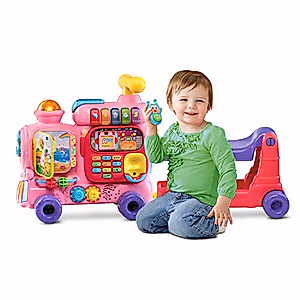 VTech Sit-To-Stand Ultimate Alphabet Train (Frustration Free Packaging), Pink