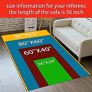 Gamer Rugs - Gaming Area Rug for Bedroom and Living Room - Stylish Gamer Carpet - 36x24 inches