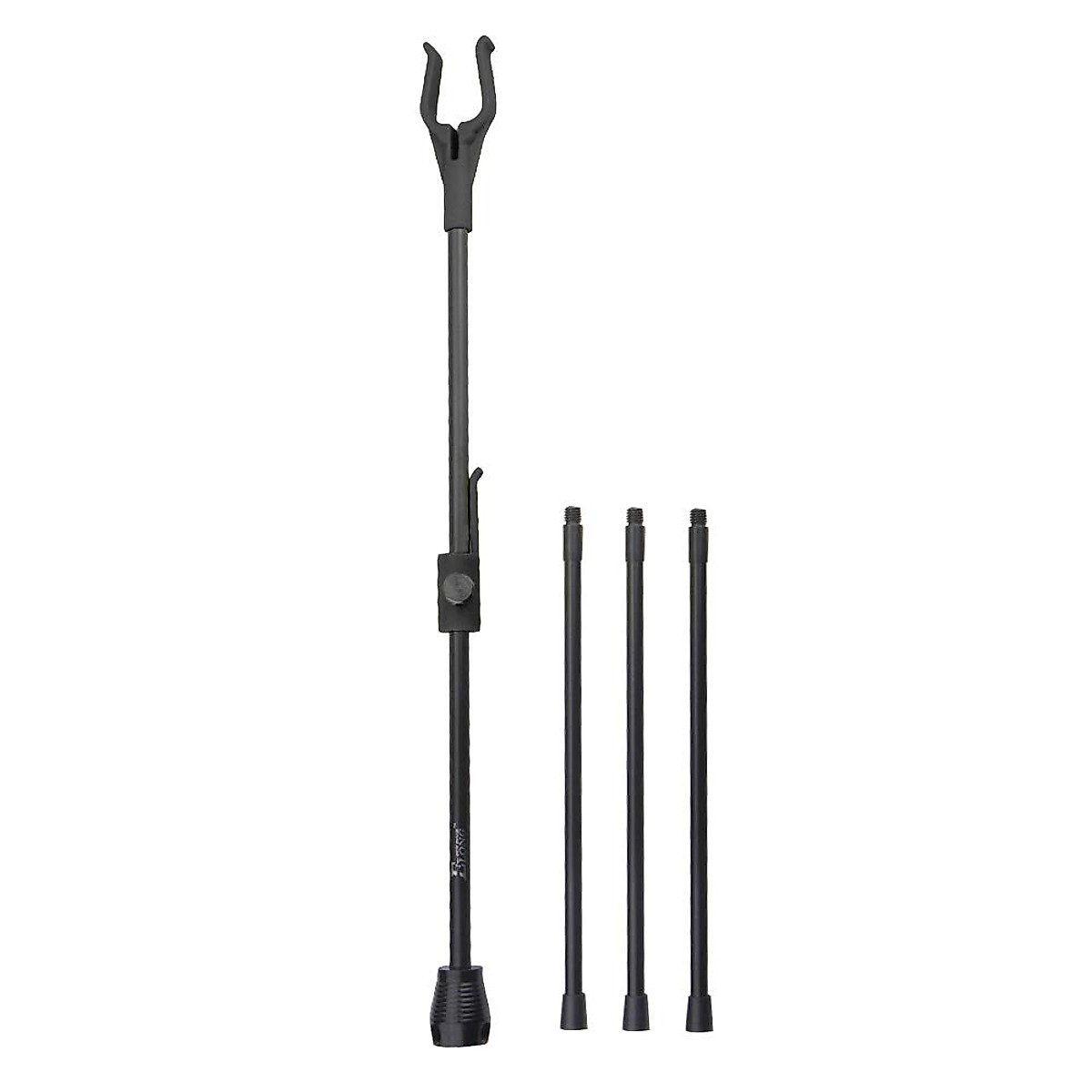 SHARROW Archery Recurve Bow Stand Holder Portable Foldable Bowstand (Black)