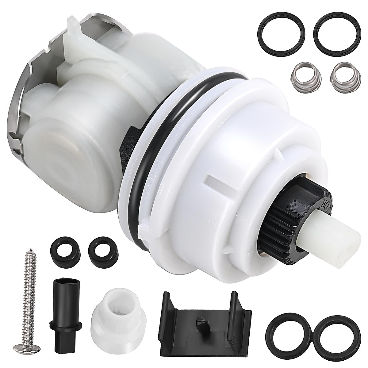 RP32104 Delta Shower Cartridge Replacement for Delta Monitor 17 Series (1998-2005) Dual Function Bath Tub and Shower Faucet Parts Delta Shower Faucet Cartridge Assembly