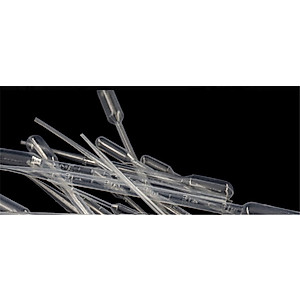 50Pcs 3Ml Transfer Pipette Graduated Dropper Convenient