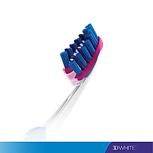 Oral-B 3D White Luxe Pro-Flex 38 Medium Manual Toothbrush Twin Pack, 2 Count