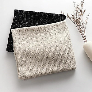 XMTXZYM 2 Meter Sequin Weaving Blended Fabric Coat Jacket Skirt Handmade DIY Cloth (Color : D, Size : 2 Meter)