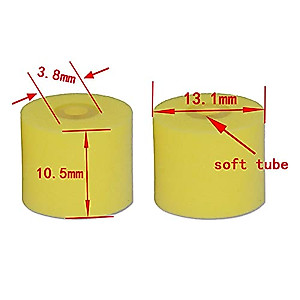 Rhinenet Replacement Eartips Eargel Compatible for Shure SE215 SE310 SCL3 SCL4 SCL5 SE110 SE112 SE115 SE210 SE215 SE310 SE315 SE420 SE425 SE530 SE535 Earphones Headset Tips Earplug Earbuds Cover 10PCS