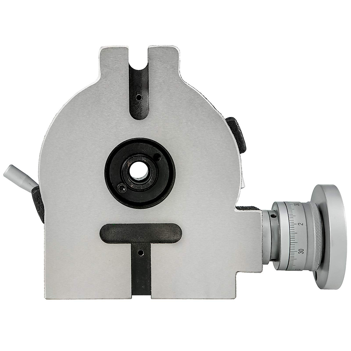 BestEquip Rotary Table 6inch(150mm) Horizontal Vertical Milling Table 2/5inch(10mm) 4-Slot Milling Rotary Table MT-2 Rotary Table for Milling with Indexing Plate Set for Precision Milling Drilling