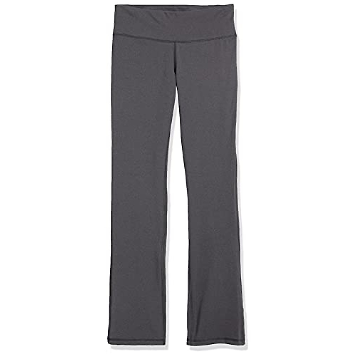 Amazon Essentials Women's Studio Sculpt Slim Bootcut Pant (Available in Plus Size), Charcoal Heather, Large