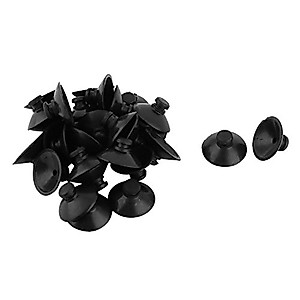 uxcell Rubber Water Pipe Air Tube Hose Aquarium Fish Tank Suction Cup Holder 20mm Dia 30 Pcs