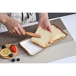 Pampa Bay Golden Salerno Small Rectangular Tray