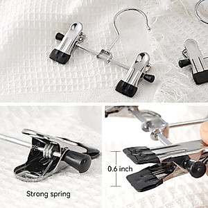 Boot Hangers for Closet Organizers with Clips, Closet Space Saving Storage of Boots Leggings Jeans Scarves Hats (5 Pack)