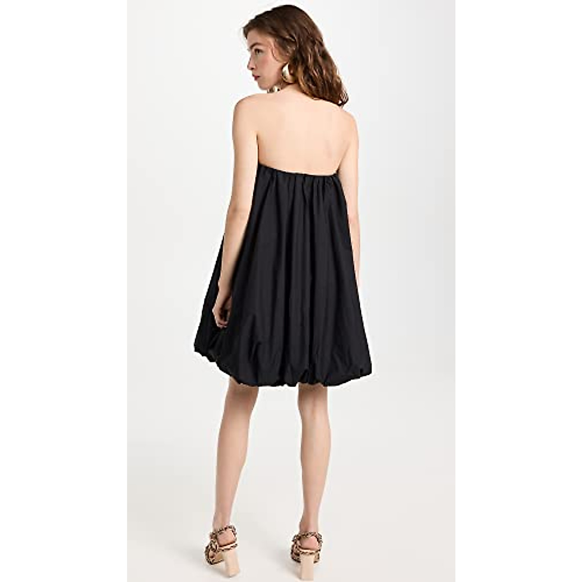 Ulla Johnson Women's Polline Dress, Noir, Black, 4