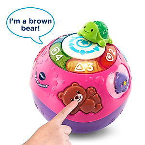 VTech Wiggle and Crawl Ball, Purple