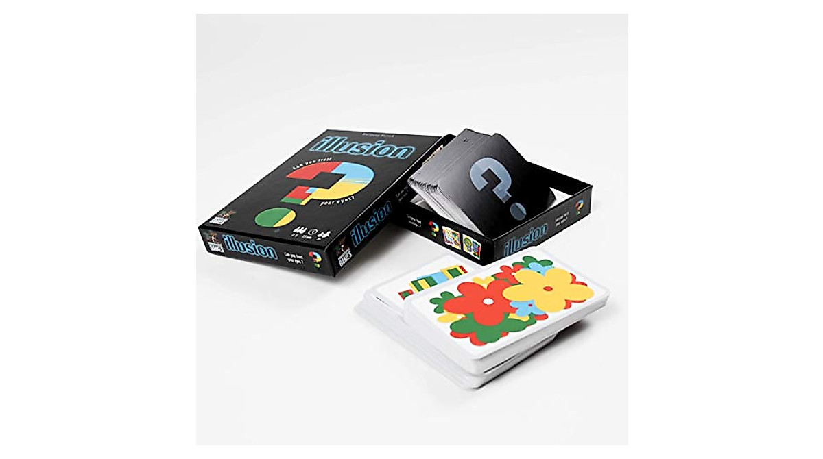 Illusion Card Game by Pandasaurus - Test Perception & Optical Illusions