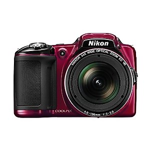 Nikon COOLPIX L830 16 MP CMOS Digital Camera with 34x Zoom NIKKOR Lens and Full 1080p HD Video