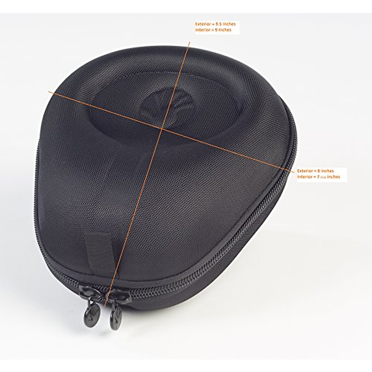 Slappa Full-Sized duro-shock xEVA HardBody Ballistic Nylon PRO Headphone Case with Ultimate Protection SL-HP-99