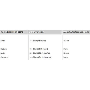 Equilibrium New Tri-Zone All Sports Tendon Boot X Large Royal Blue