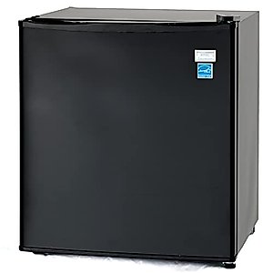 Avanti AR17T1B 1.70 Cubic Foot Refrigerator, 1.7 cu. Ft, Black