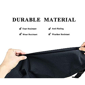 Outdoor Table Cover - Onlyme Patio Table Cover Square for Outdoor Furniture, Waterproof Outdoor Furniture Cover, 50 x 50 x 25 in