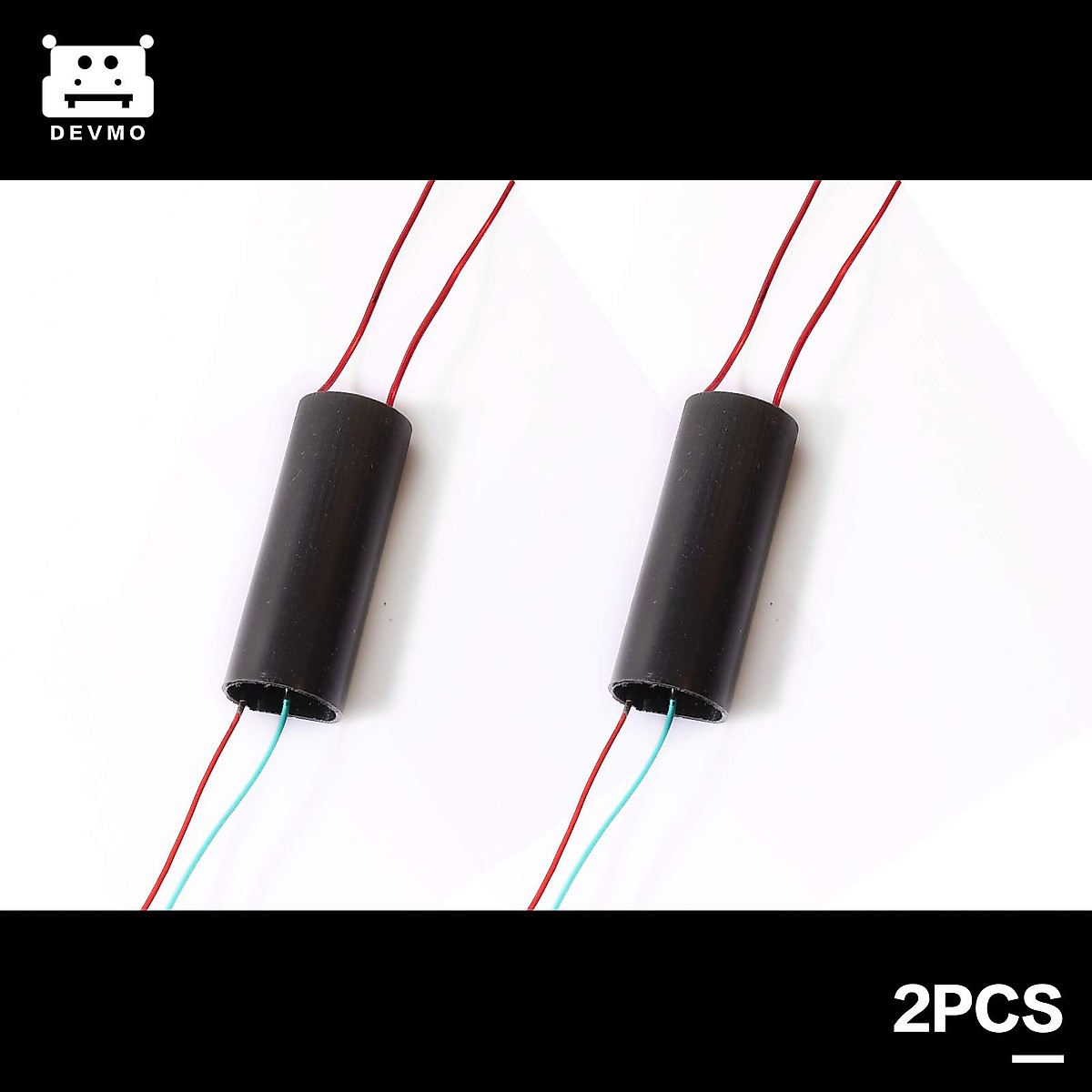 DEVMO 2PCS DC 3V-6V to 400kV 400000V Boost Step-up Power Module High-Voltage Generator
