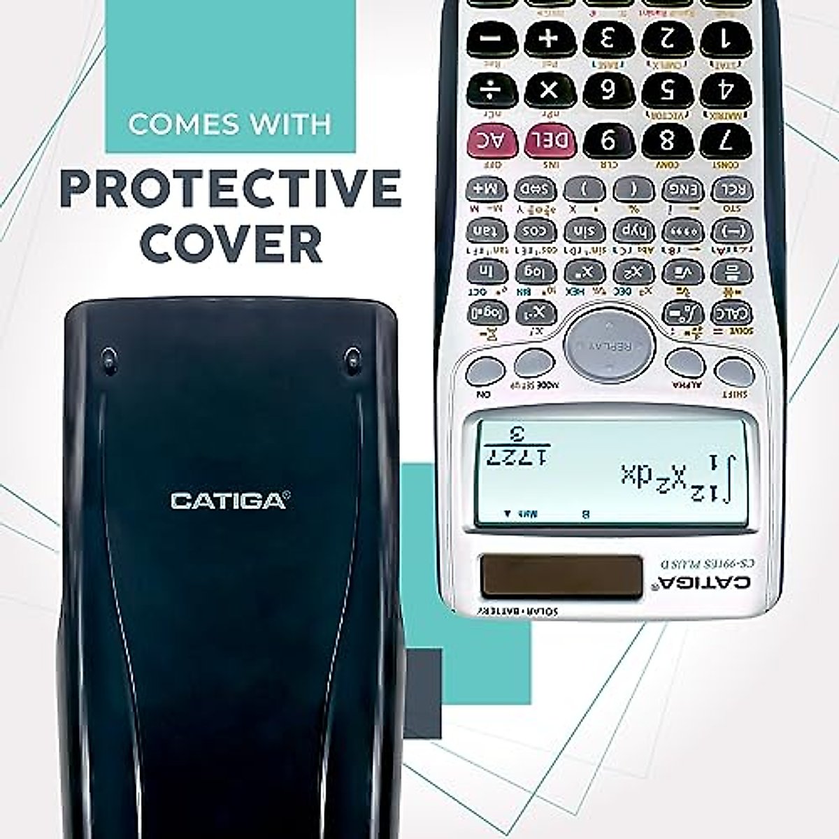 Scientific Calculator for Math, Engineering and Science Courses, for Students of High School Through College, Basic and Advanced Functions, 991