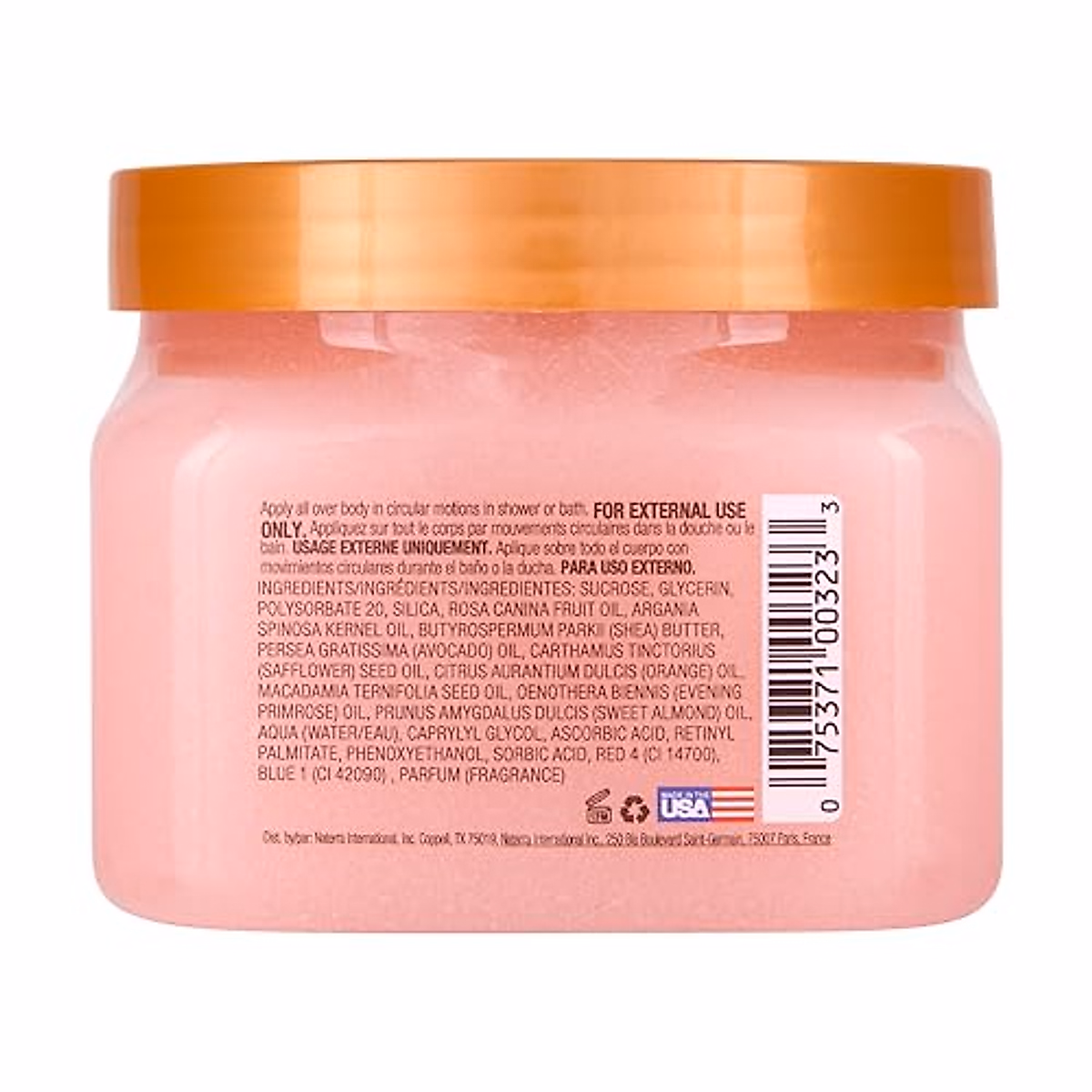 Tree Hut Moroccan Rose Shea Sugar Scrub | Exfoliating Body Scrub Removes Dead, Dry Skin for a Soft & Hydrated Feel | Nourishing Essential Body Care | 18 fl oz.