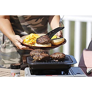 CanCooker Portable Conversion Grill | Easily Convert The Multi-Fuel or Portable Cooktop to a Grill, Black, 12 x 12 x 3