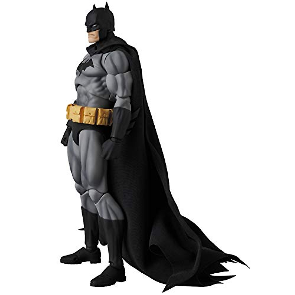 DC Comics: Batman Hush (Black Version) Mafex Action Figure, Multicolor