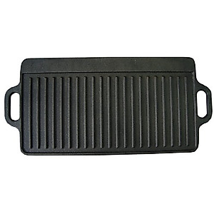 Benecasa BC-65364 Reversible Cast Iron Griddle