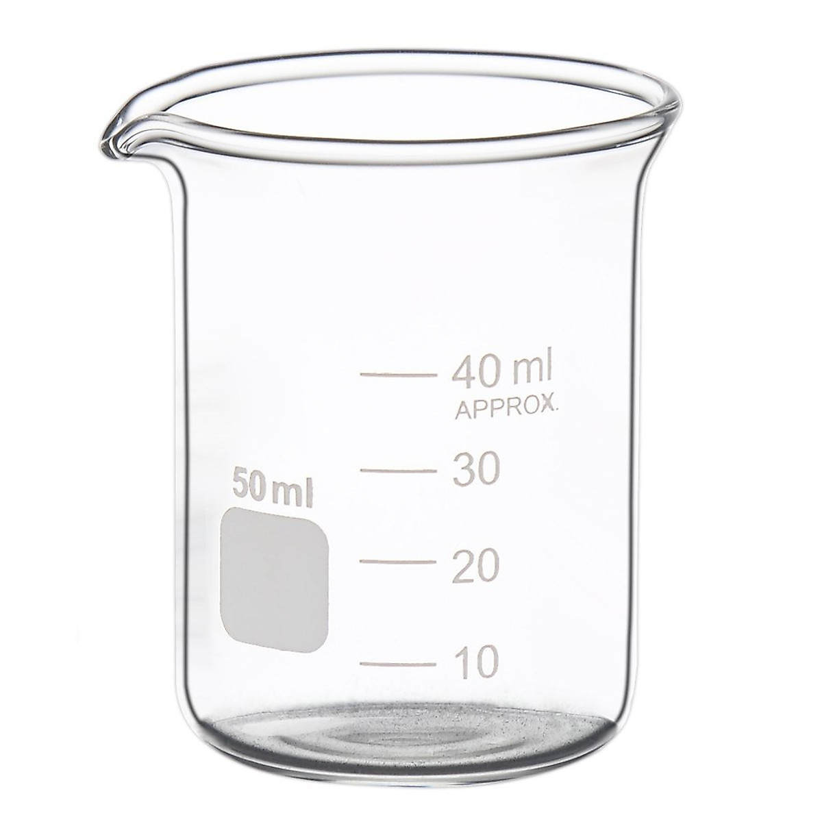 Glass Measuring Low Form Beaker Set 50ml 100ml 250ml 9pcs Glass Stir Sticks Glass Stirring Rod 12" Long 1/4'' Diameter