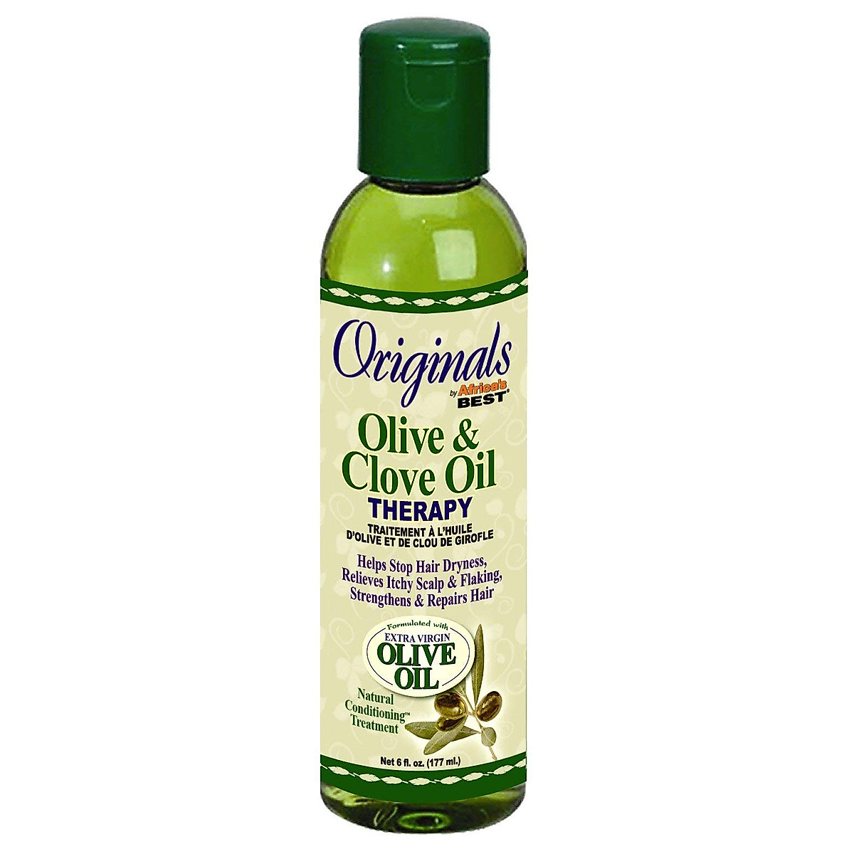 Africas Best Orig Olive & Clove Oil Therapy 6 Ounce (177ml)