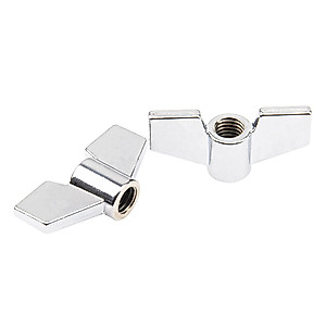 12Pcs Yootones Cymbal Replacement Accessories Cymbal Felts Hi-Hat Clutch Felt Cymbal Sleeves with Base Wing Nuts & Cymbal Washer