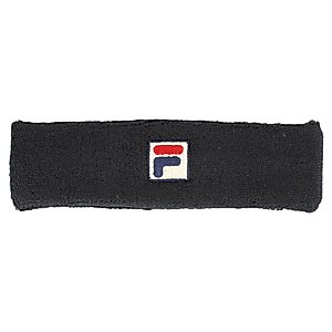 Fila Solid Headband,Black,One Size