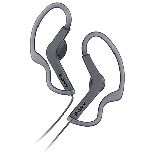 Sony MDR-AS210 Sports In-Ear Splashproof Headphones BLACK