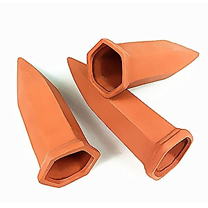8PCS/Plant Water Self Watering Spikes, Automatic Vacation Plant Watering Devices,Terracotta Wine Bottle Stake Set, Slow Release Self Irrigation Watering System-Perfect for Indoor Outdoor Plant