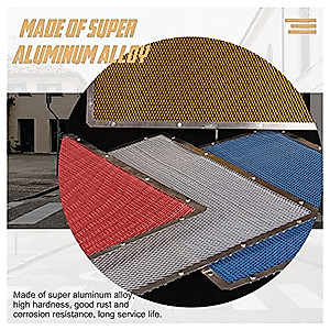 Motorcycle Radiator Cover Guard Water Tank Coolant Grill Grille Net Bezel Protector for 06-15 YZF R6 YZF-R6 YZFR6 2006 2007 2008 2009 2010 2011 2012 2013 2014 2015 (Gold)