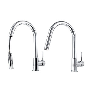 ZLINE Gemini Kitchen Faucet in Chrome (GEM-KF-CH)