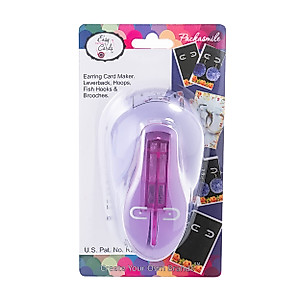 Leverback Earring Card Punch