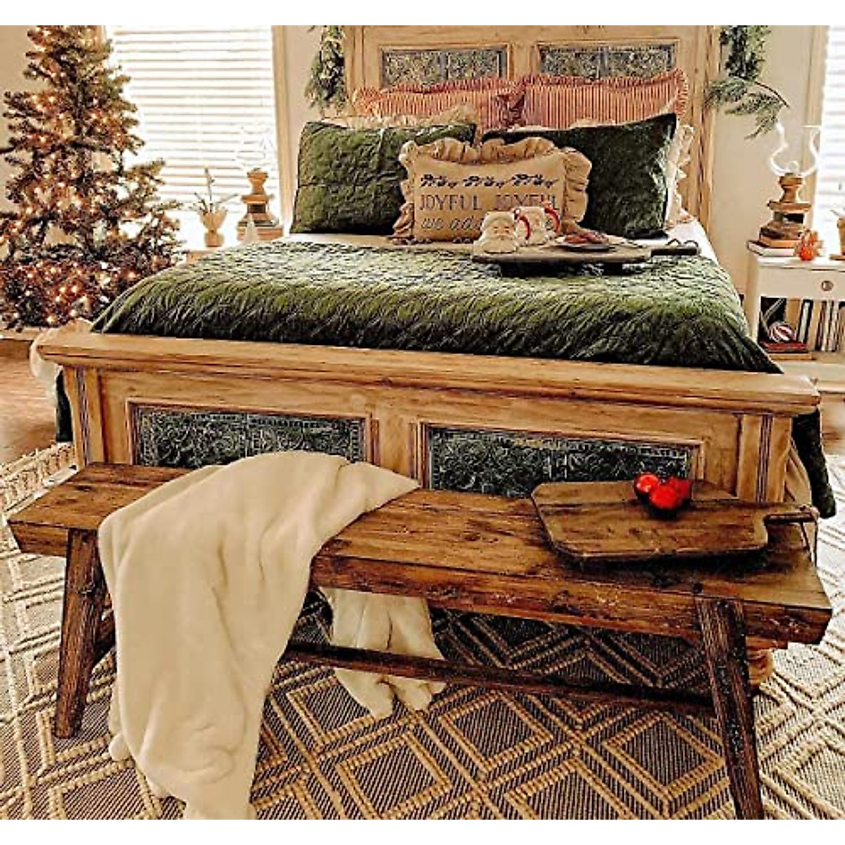 Hauteloom Glastonbury Wool Living Room, Bedroom Area Rug - Traditional, Transitional - Gray, White - 8' x 10'