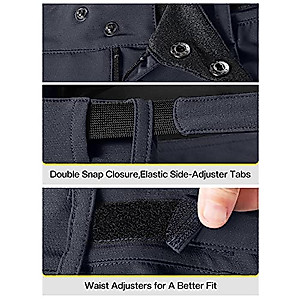 ARSUXEO Mens Bike Shorts,Cycling Shorts,Mountain Bike Shorts MTB Shorts Loose Fit with Moisture-Wicking Waistband Dark Grey Size Medium