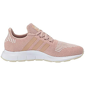 adidas Originals Women's Swift Running Shoe ,ash pearl/off white/white, 5 M US
