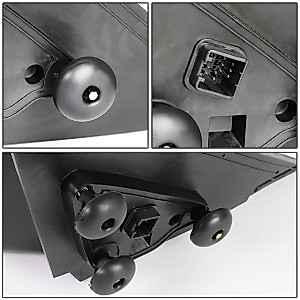 DNA Motoring OEM-MR-HY1320149 Factory Style Left Side Powered+Heated Rear View Mirror