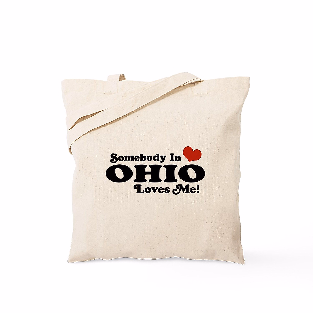 CafePress Somebody In Ohio Loves Me Tote Bag Canvas Tote Shopping Bag