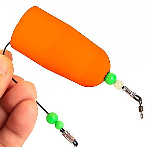 unband 1pcs Fishing Float Weighted Popping Cork Good for Saltwater Fishing Sea Fishing Fishing Tackle Accessories Fishing Float