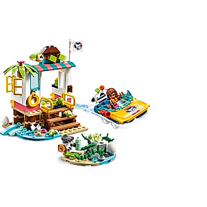 LEGO Friends Turtles Rescue Mission 41376 Rescue Building Kit with Olivia Minifigure and Toy Turtles, Includes Toy Rescue Vehicle and Clinic for Pretend Play (225 Pieces)