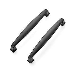 Ravinte 30 Pack Solid 5 Inch Kitchen Cabinet Handles Matte Black Cabinet Pulls Black Drawer Pulls Kitchen Cabinet Hardware Kitchen Handles for Cabinets Cupboard Handles Drawer Handles