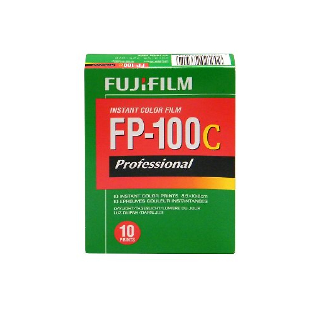 FUJIFILM FP-100C 3.25 X 4.25 Inches Professional Instant Color Film