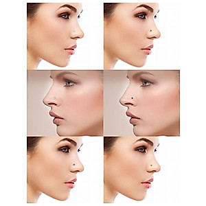 Lsnevsie Nose Rings Studs for Women 22G 316L Surgical Stainless Steel L Shaped Curved l Silver Opal Hypoallergenic Nose Stud Ring Body Piercing Jewelry for Men Diamond CZ 3mm