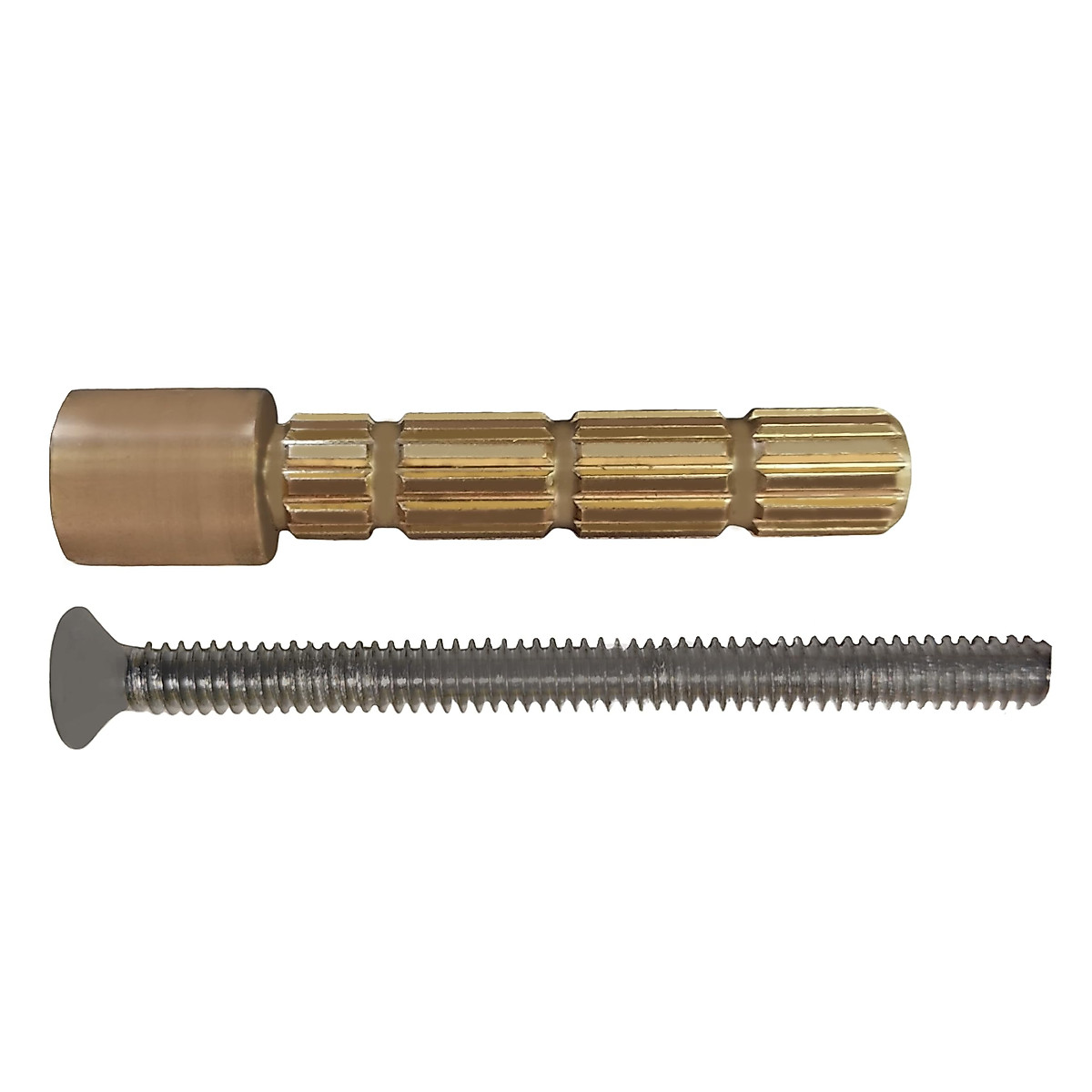 ALITZ Compatible with Pfister faucet stems with a 12-point broach. 2.5-inch female brass stem extension for shower valves. Includes 10-24 screw for secure installation.